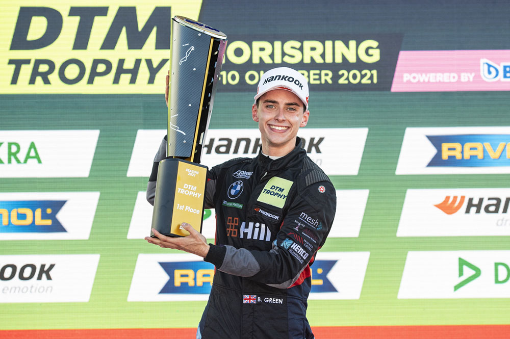 Ben Green is crowned 2021 DTM Trophy champion on Hankook race tires